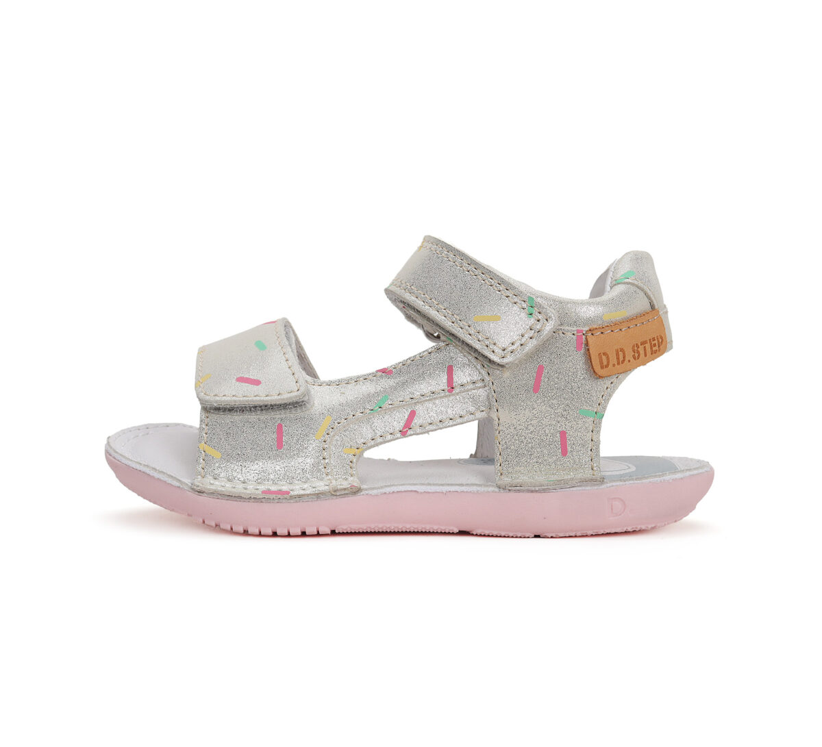 D.D.Step barefoot nahast sandaalid - Silver - Pehme Samm